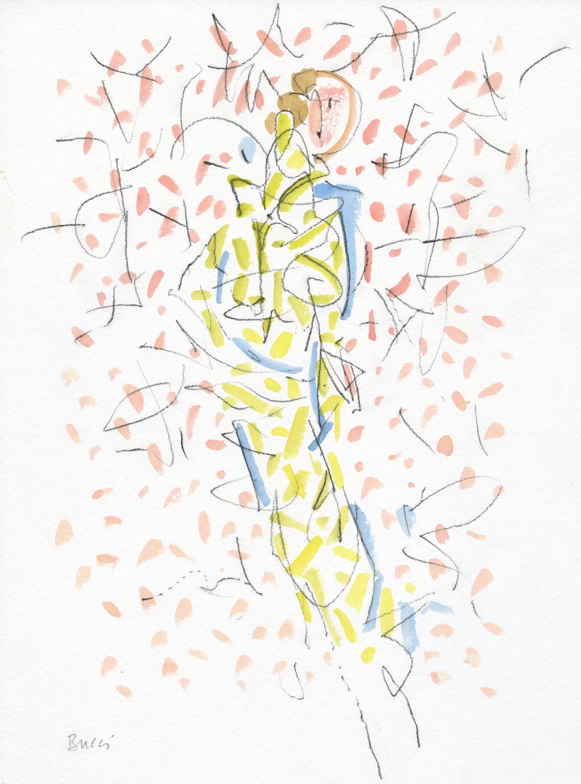 Untitled (D299) Springtime Figure 8/595 - Blue Print Gallery